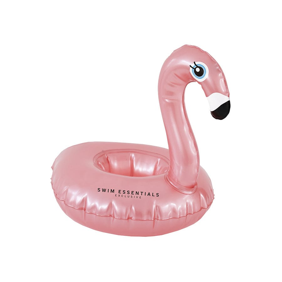 Pink/Gold Inflatable Cup Holder Flamingo Dreamscape | The Essentials